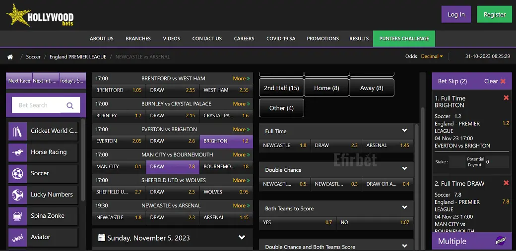 How to Bet Soccer on Hollywoodbets ᐉ Full Guide + Tips ️